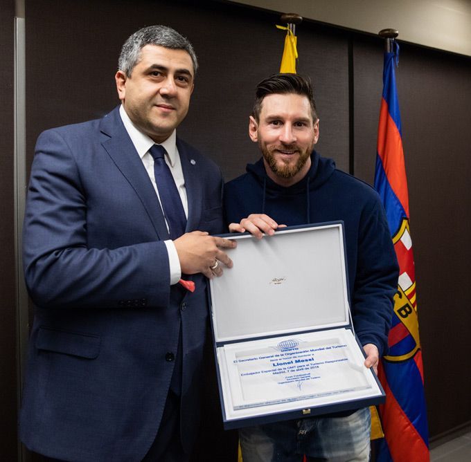 Messi appointed by the World Tourism Organization - Focus on Travel News
