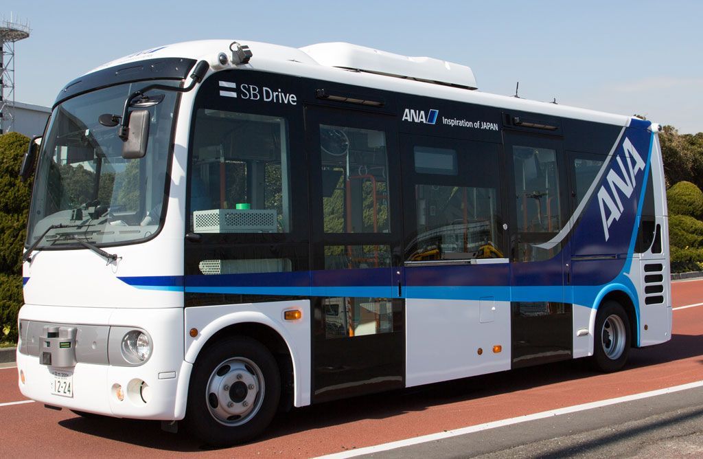 ANA to Test Driverless Bus Technology At Haneda Airport - Focus on ...