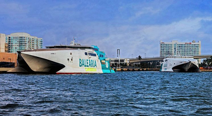 The New Fast Ferry Shortens Travel between Fort Lauderdale and Freeport ...