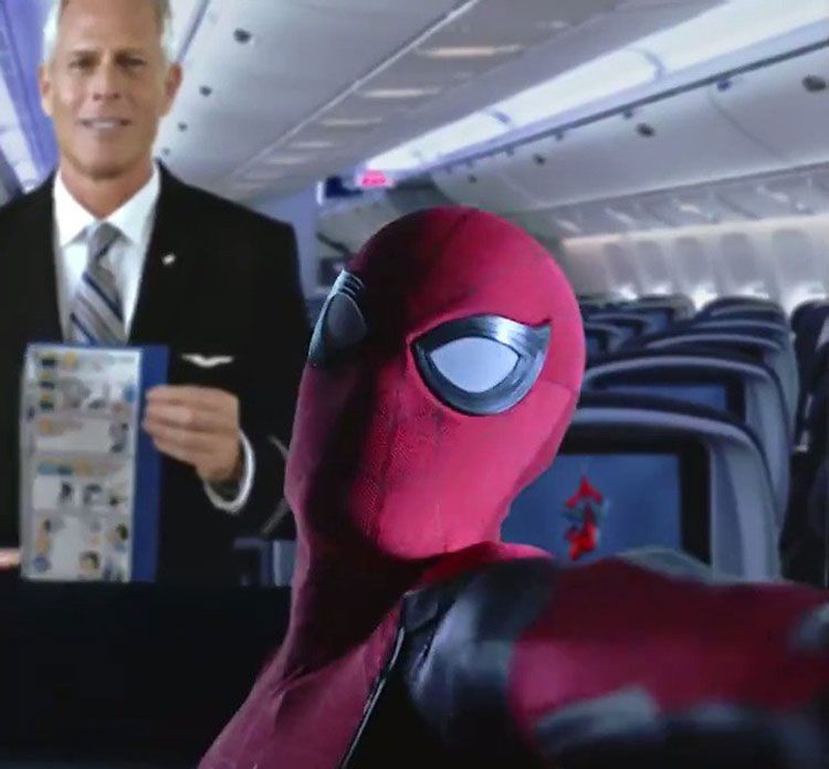 United Airlines Launches New Safety Video Featuring Spider-Man - Focus ...